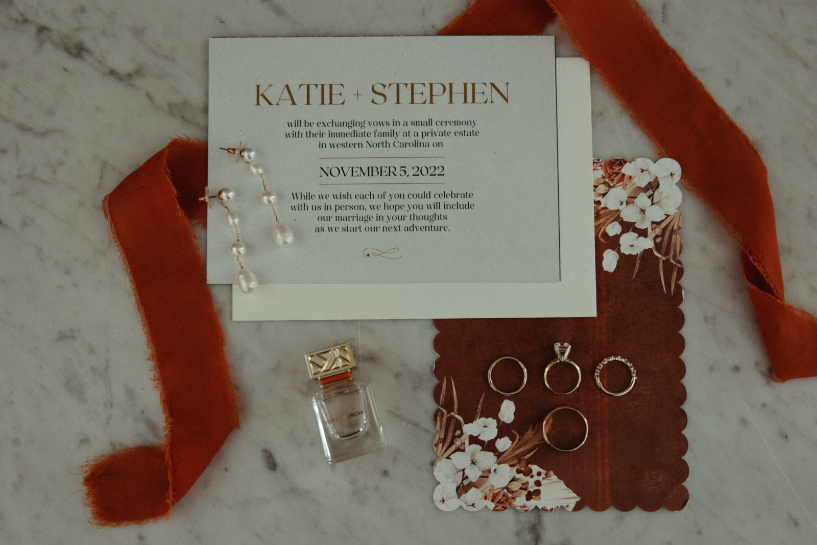 Fall Elopement featuring an Intimate Candlelit Dinner