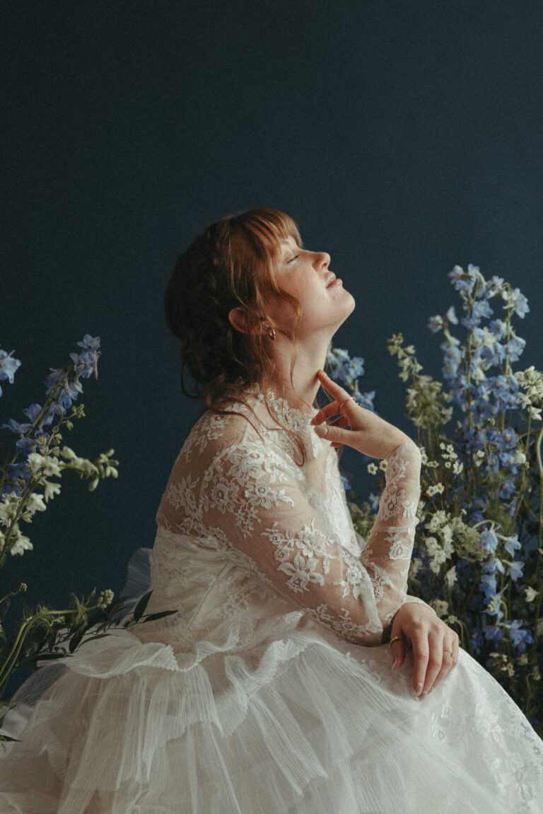 Editorial Studio Bridal Session - stratmanimagery.com