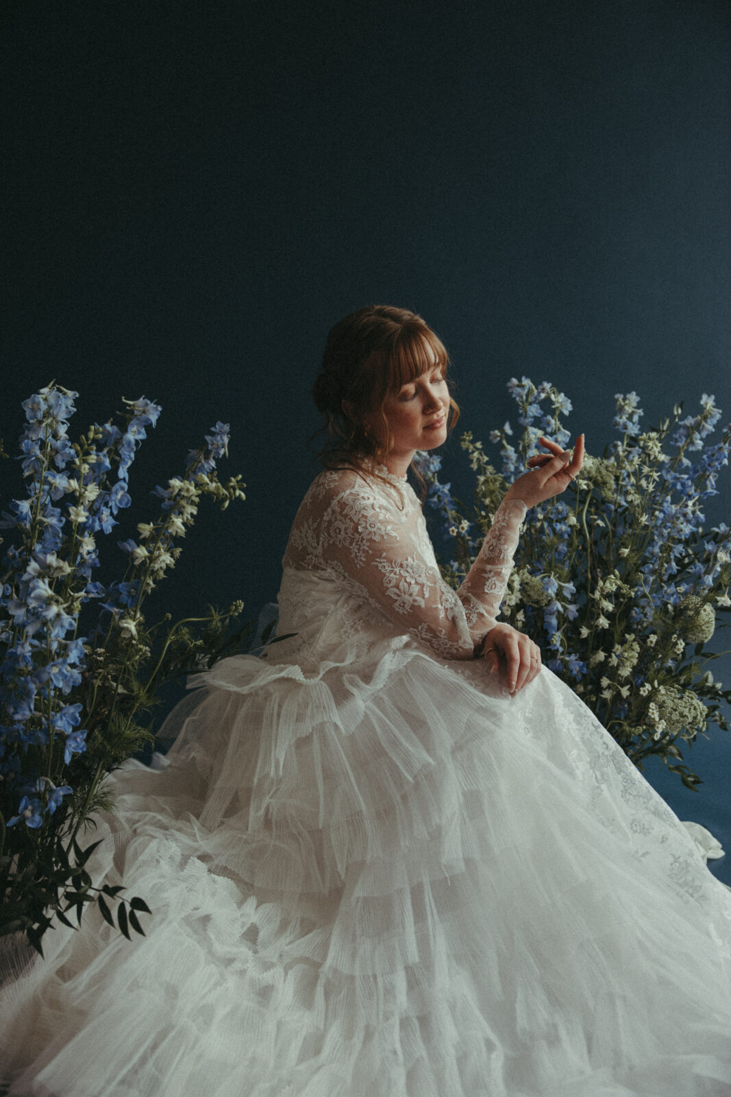 Editorial Studio Bridal Session - stratmanimagery.com