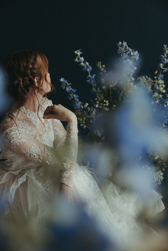 Editorial Studio Bridal Session - stratmanimagery.com