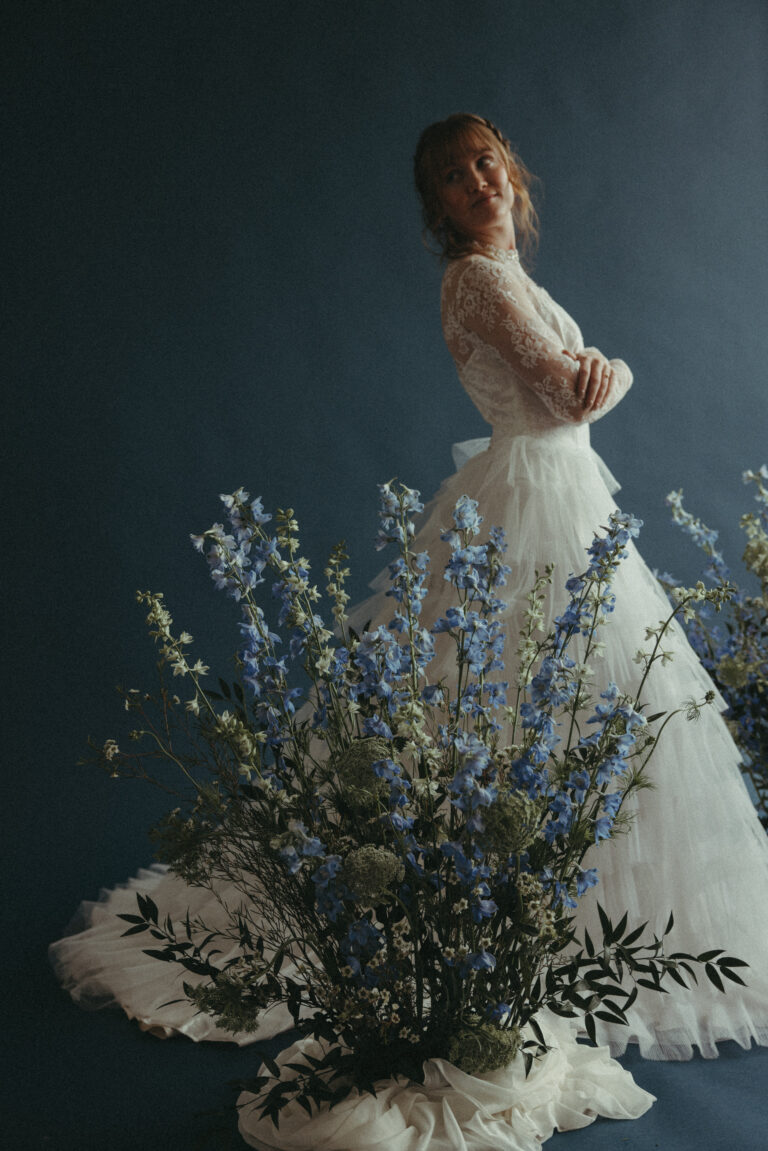 Editorial Studio Bridal Session - stratmanimagery.com