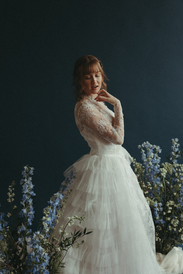 Editorial Studio Bridal Session - stratmanimagery.com