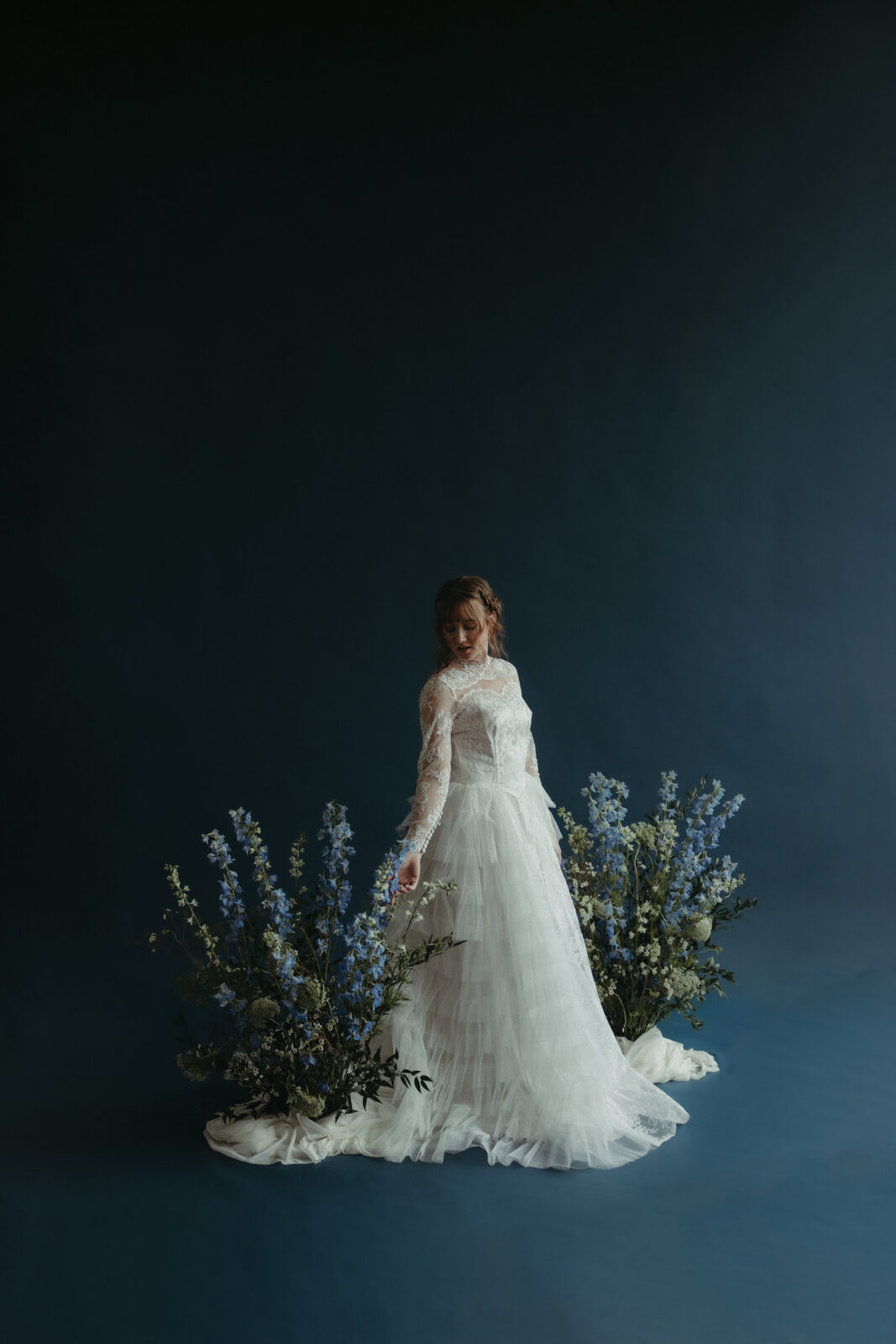 Editorial Studio Bridal Session - stratmanimagery.com