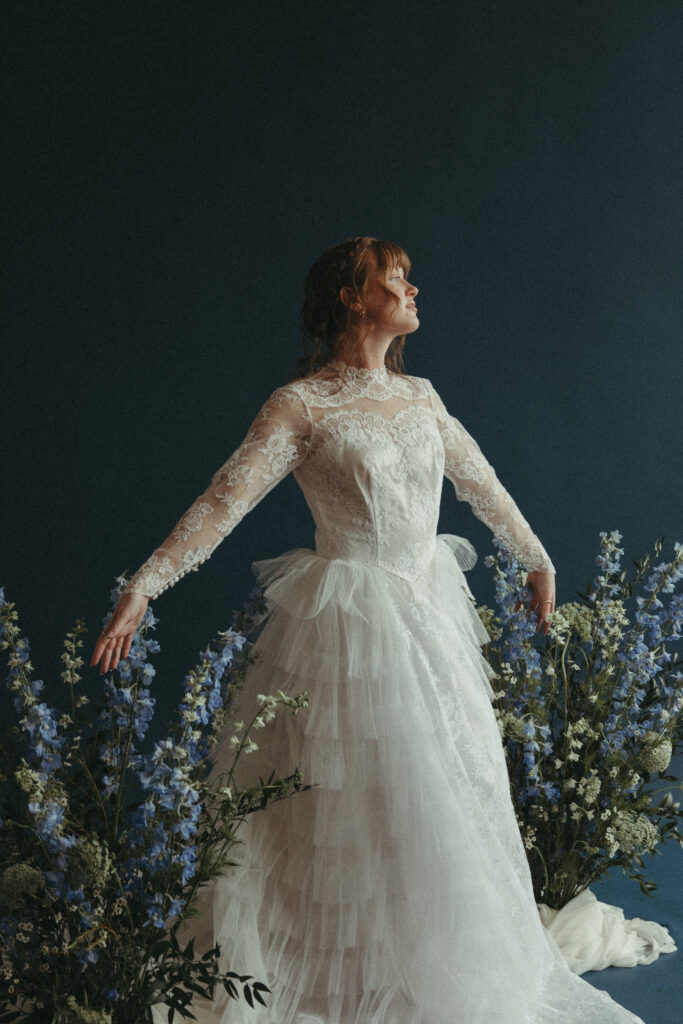 Editorial Studio Bridal Session - stratmanimagery.com