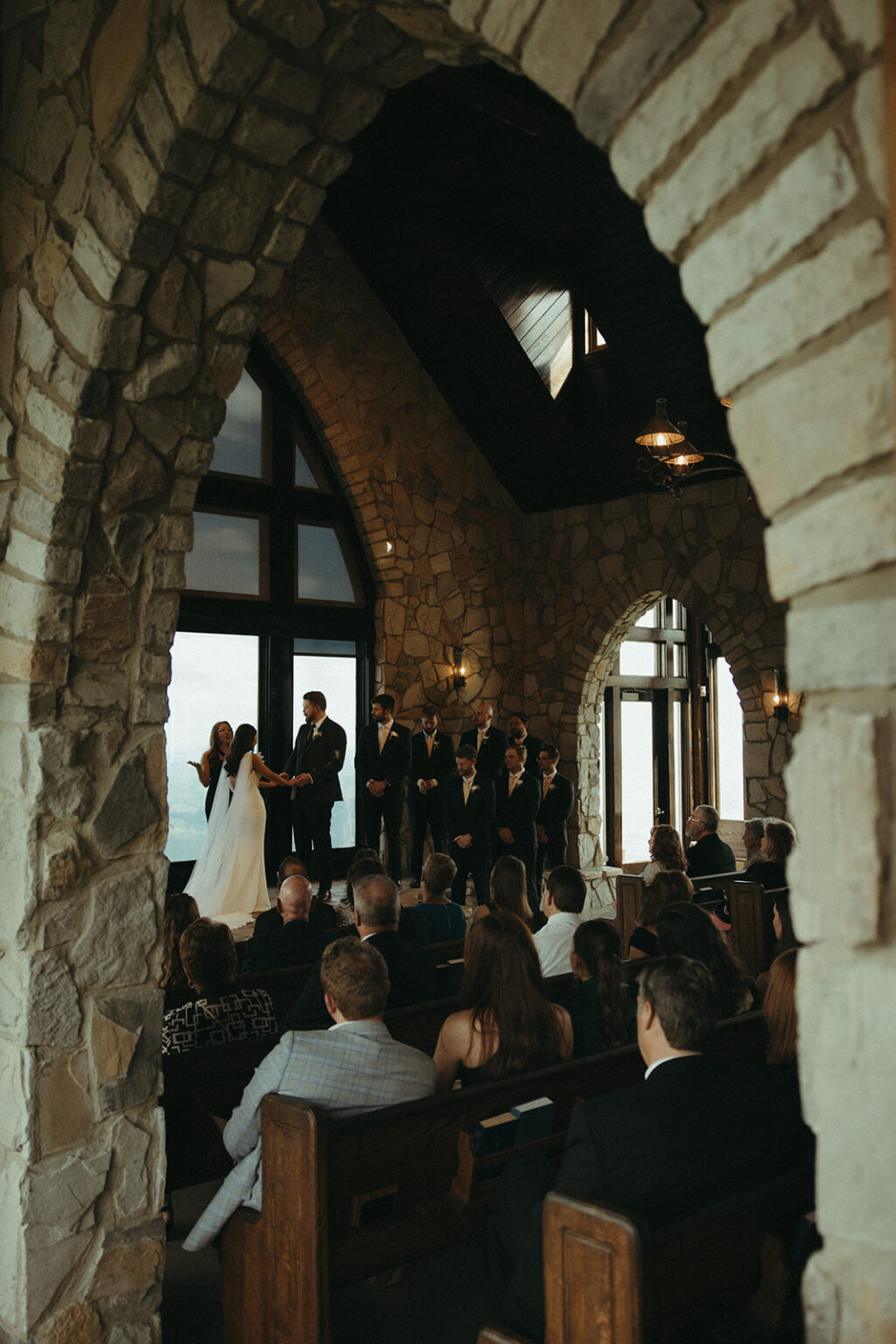 The Cliffs at Glassy Chapel Wedding - stratmanimagery.com