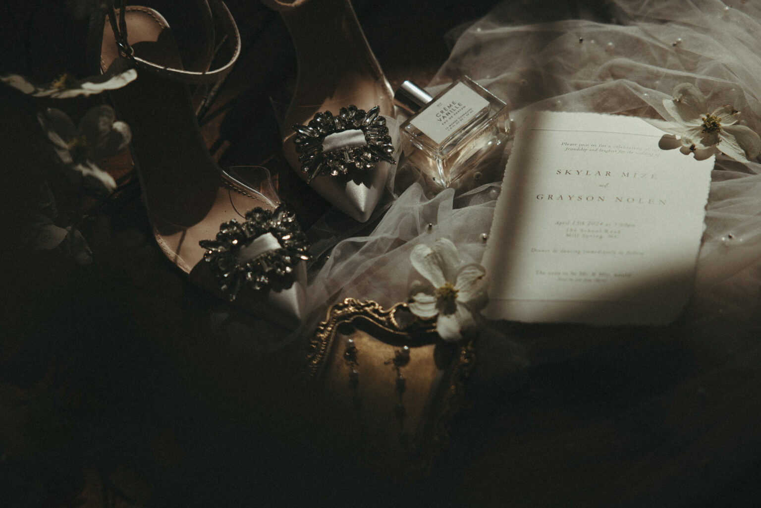 Luxury Styled Bridal Shoot at the Mill Studio - stratmanimagery.com